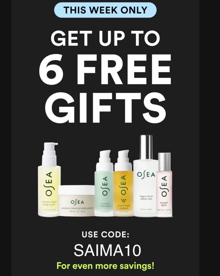 Early Black Friday Deals at OSEA - The Fairytales Blog