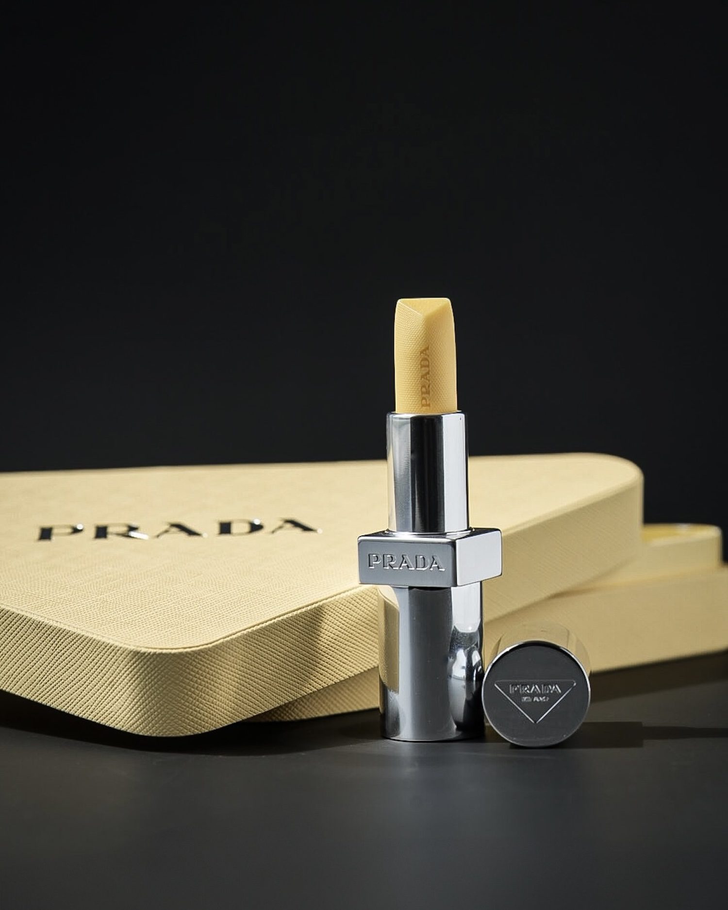 Prada Beauty Banana Lip Balm - The Fairytales Blog